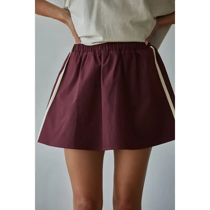 Forever More A-Line Mini Skort – The Golden Honey